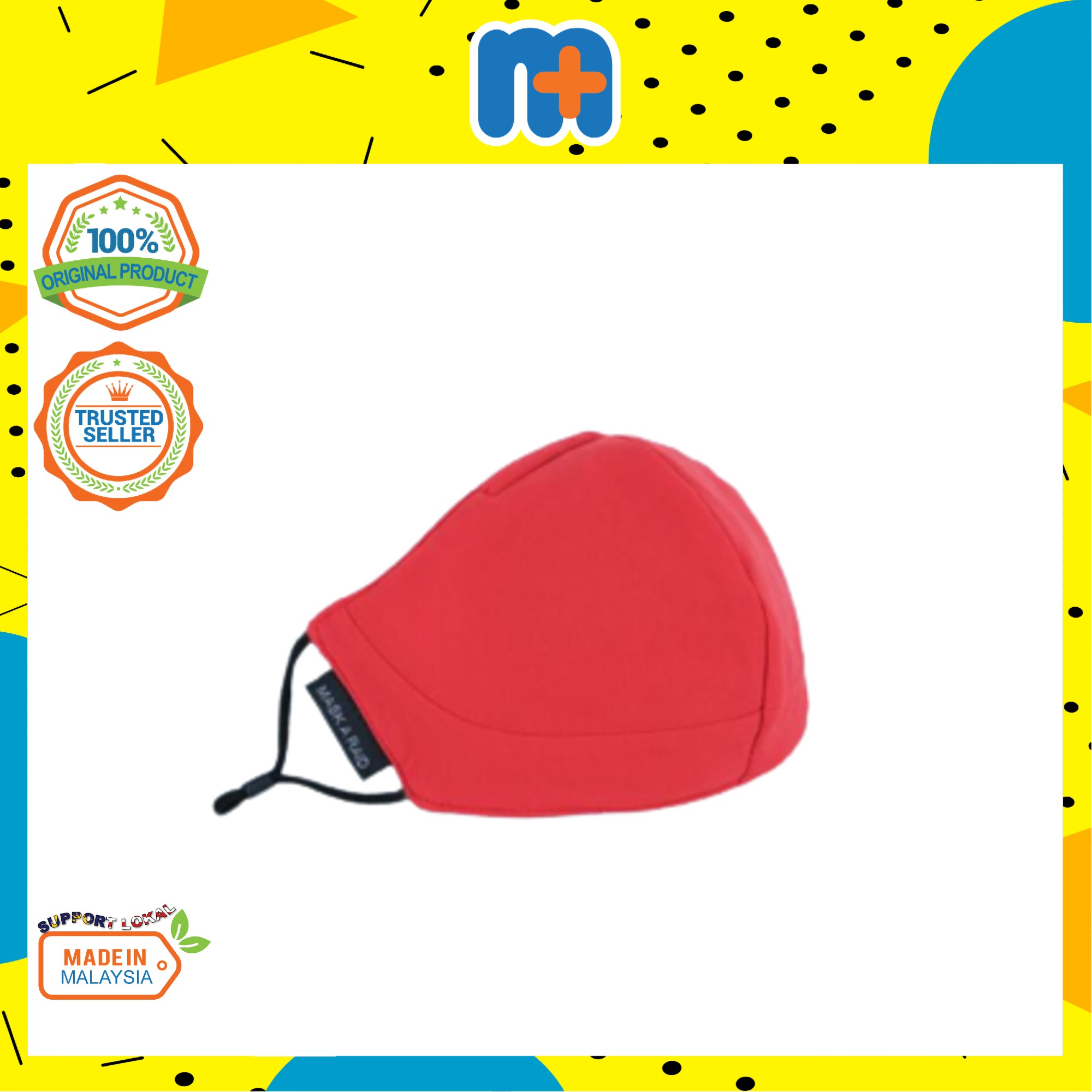 MASKARAID ULTRA PREMIUM 3 PLY REUSABLE FABRIC MASK SAMBA [ADULTS]